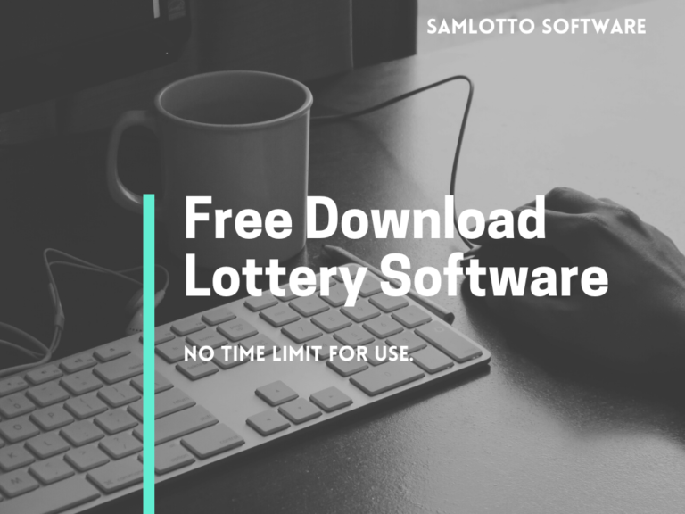 Download SamLotto Lottery Software | SamLotto